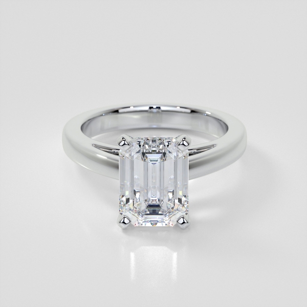 Agape Cathedral Style Solitaires Engagement Rings