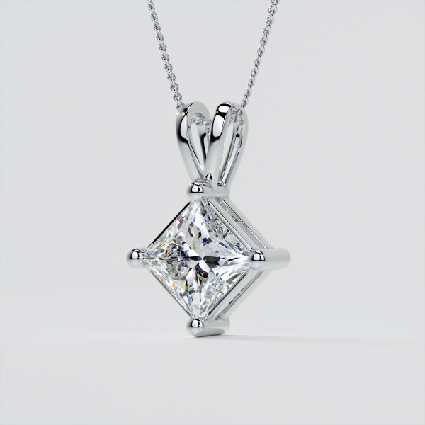 Lab Diamonds - Solitaire Diamond Pendants