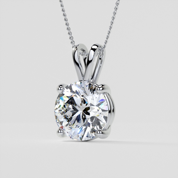 Lab Diamonds - Solitaire Diamond Pendants