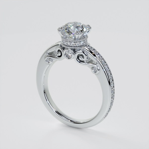 The Agape 750 Collection - Engagement Rings