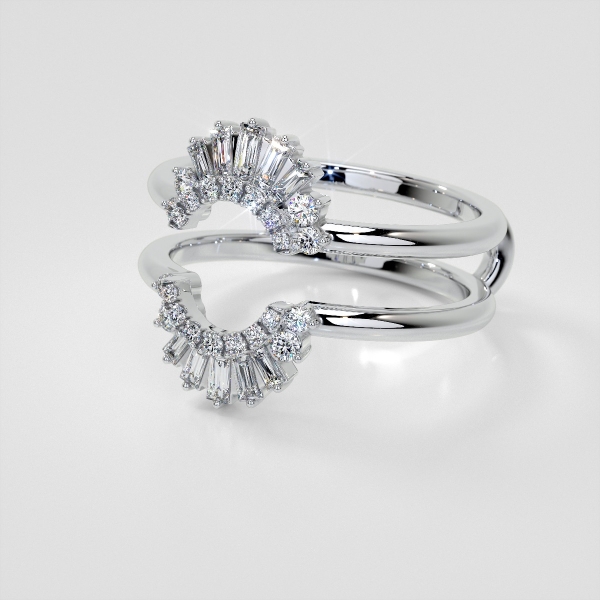Shop: Lab Grown Diamond Wedding Ring Enhancer Bands