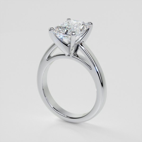 Agape Cathedral Style Solitaires Engagement Rings