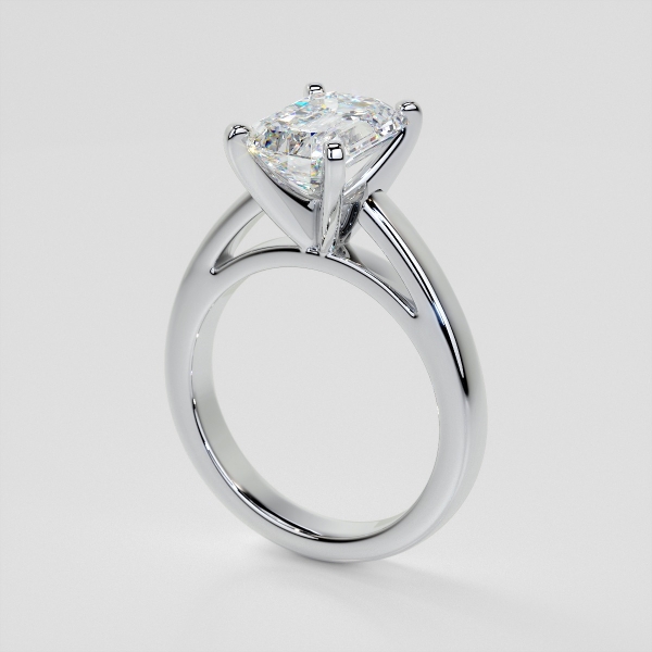 Agape Cathedral Style Solitaires Engagement Rings