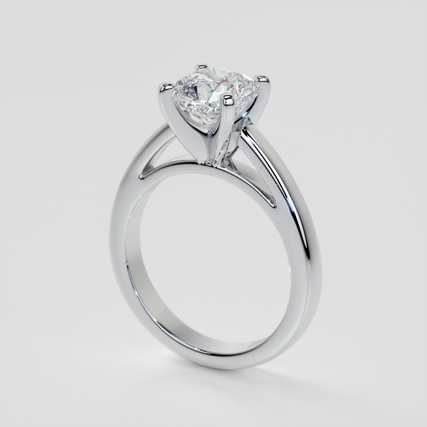 Agape Cathedral Style Solitaires Engagement Rings