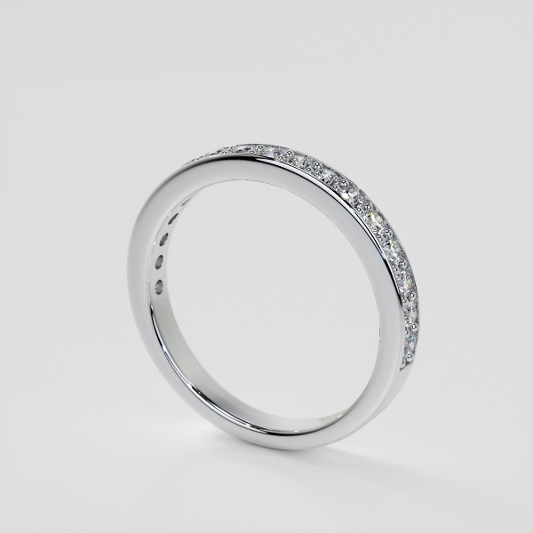 Shop: Lab Grown Diamond Marquise Cut Cathedral Style Channel Ring With ...